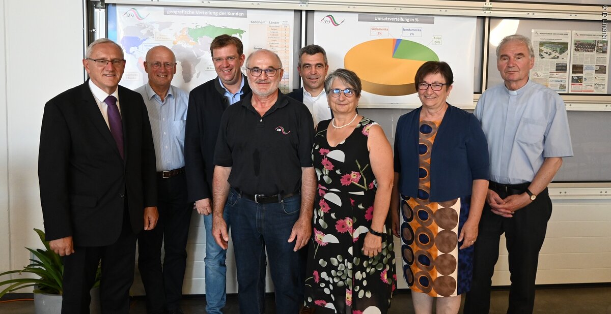 Firmenjubiläum und Tag der offenen Tür bei ID Lindner - Dr. Reinhard Brandl